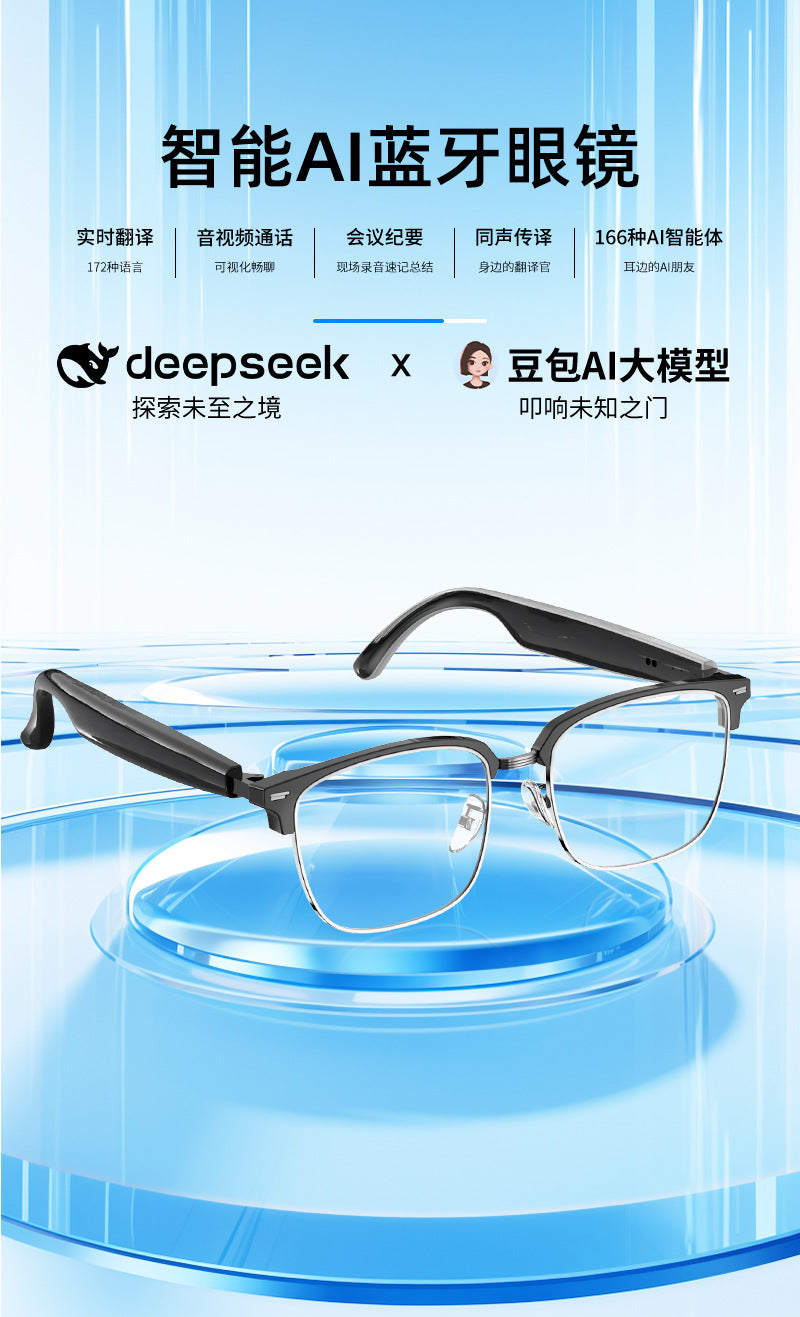 Source Manufacturer ai Smart Glasses Bluetooth Translation Call ...